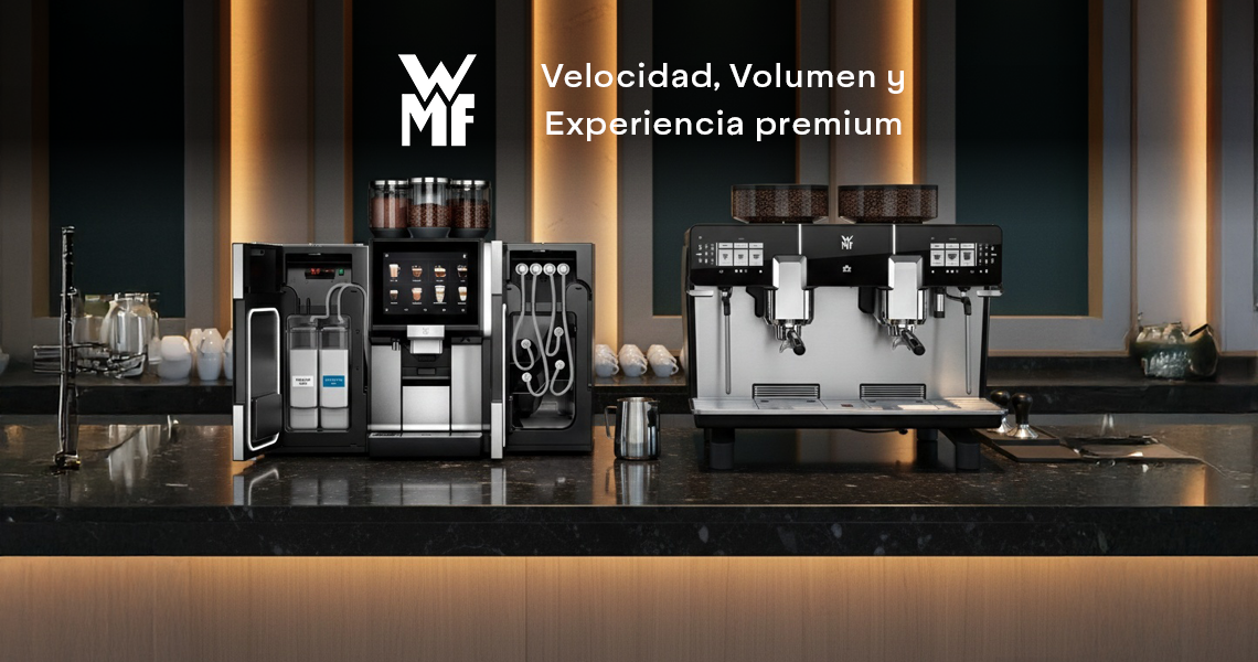 Cafeteras Superautomáticas WMF☕⚡ - Gruppo Berlingo